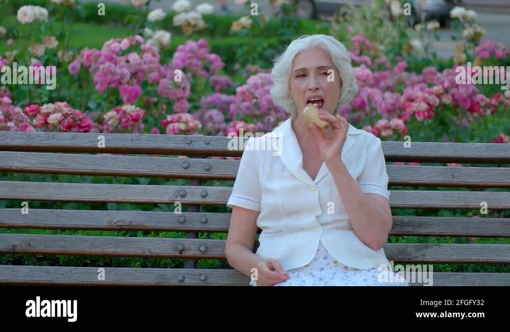 Old lady ice cream cone Stock Videos & Footage - HD and 4K Video Clips ...