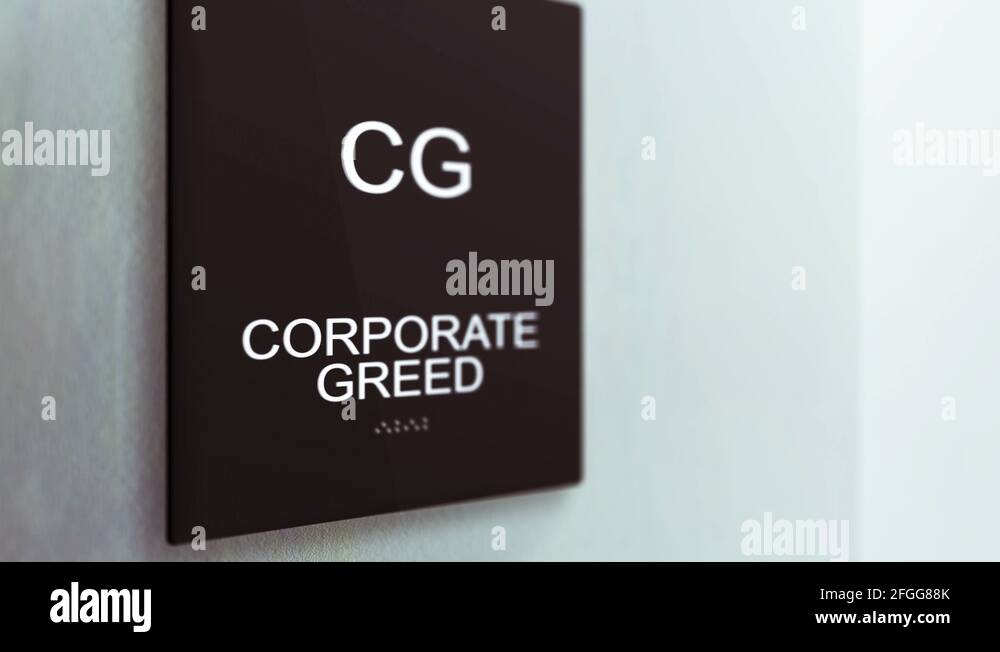 Corporate greed sign Stock Videos & Footage - HD and 4K Video Clips - Alamy