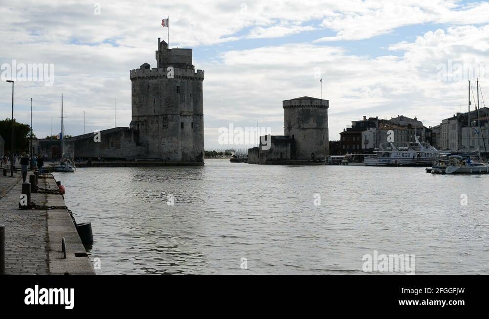 La rochelle tourist attraction Stock Videos & Footage - HD and 4K Video ...