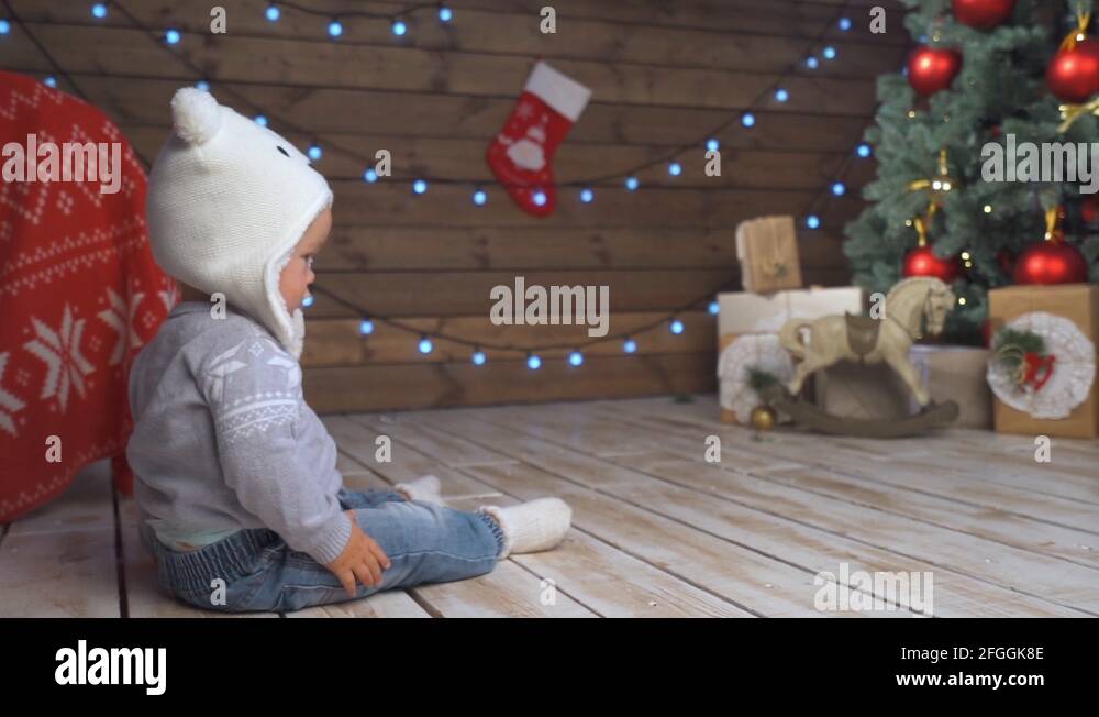 Baby sitting under fir tree Stock Videos & Footage - HD and 4K Video ...