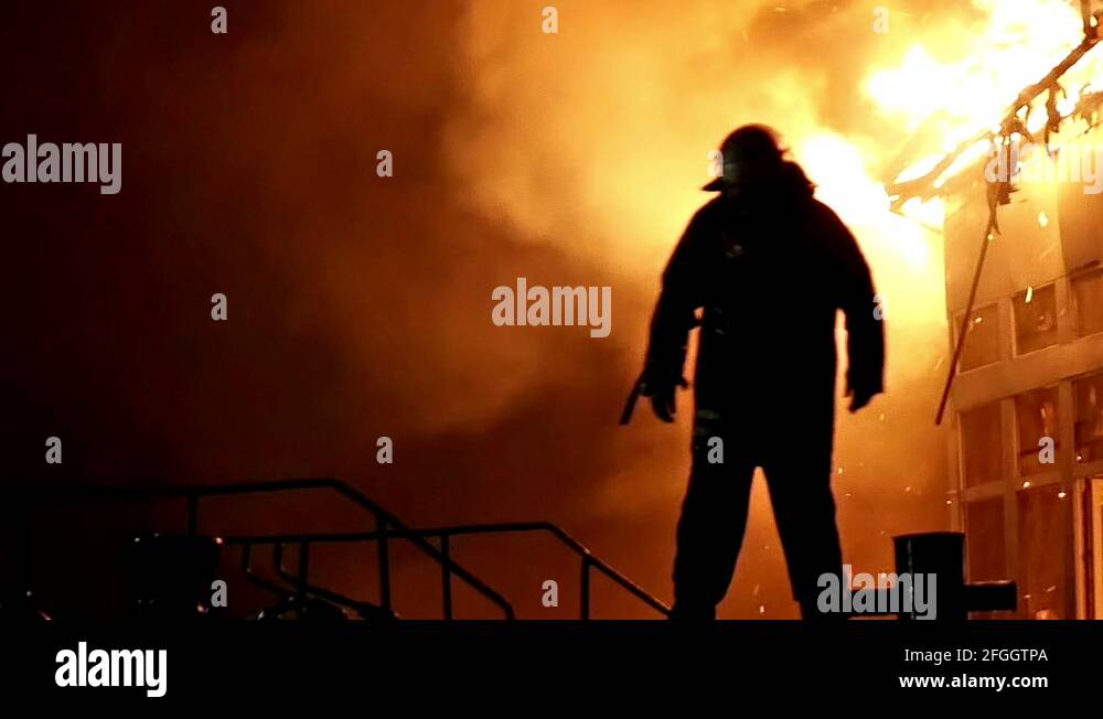 House on fire conflagration fireman Stock Videos & Footage - HD and 4K ...