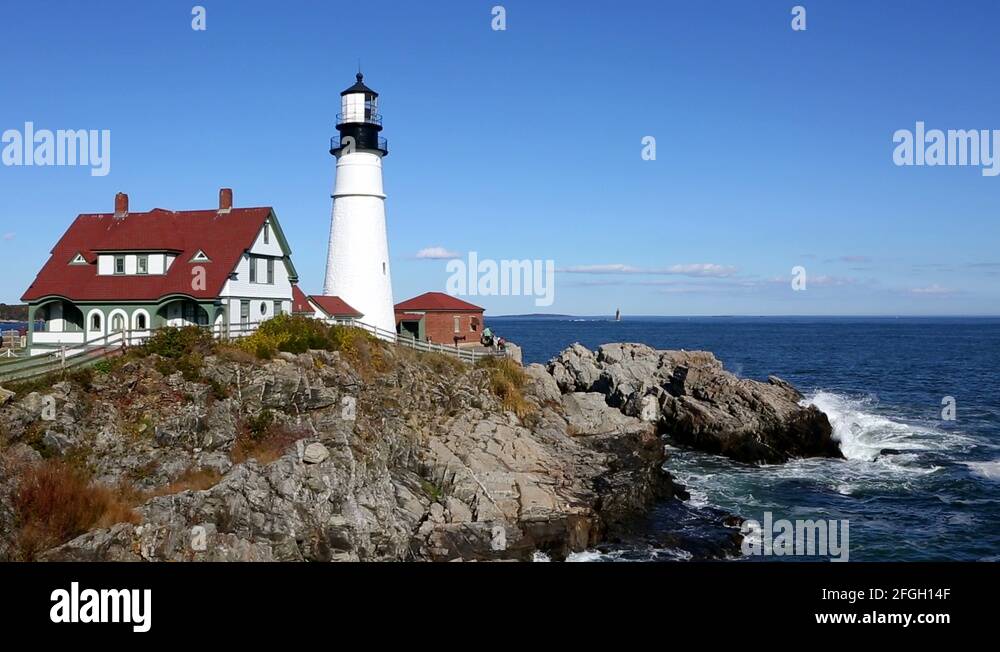 Portland head lighthouse Stock Videos & Footage - HD and 4K Video Clips ...