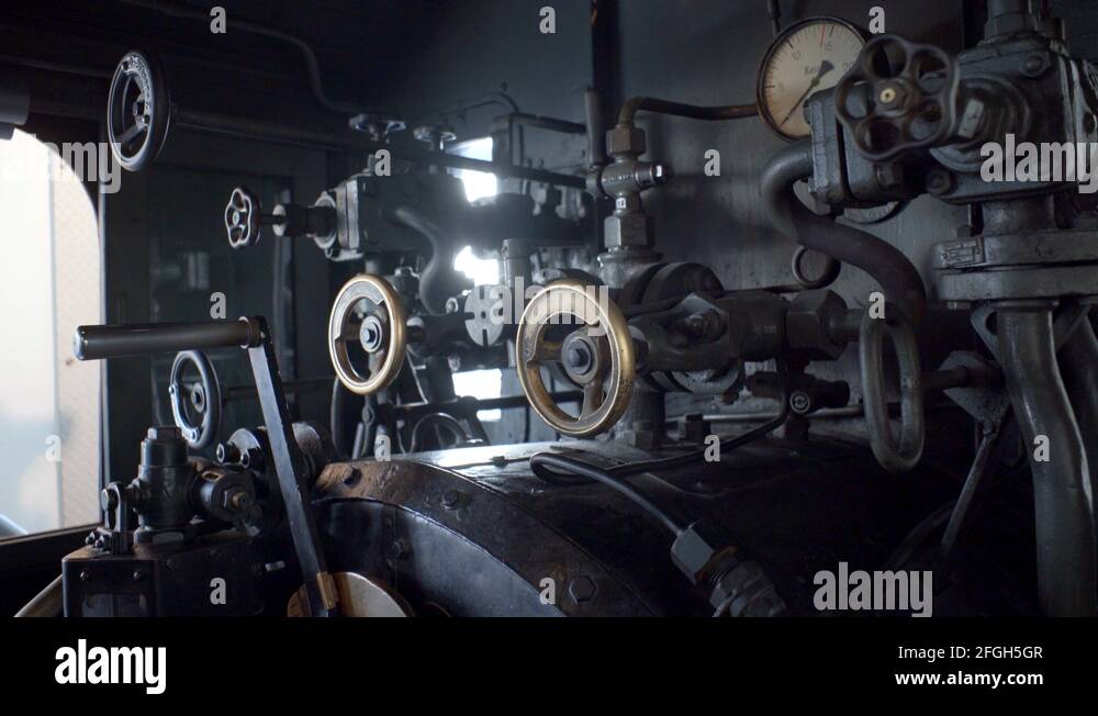 Inside steam locomotive cabin Stock Videos & Footage - HD and 4K Video ...