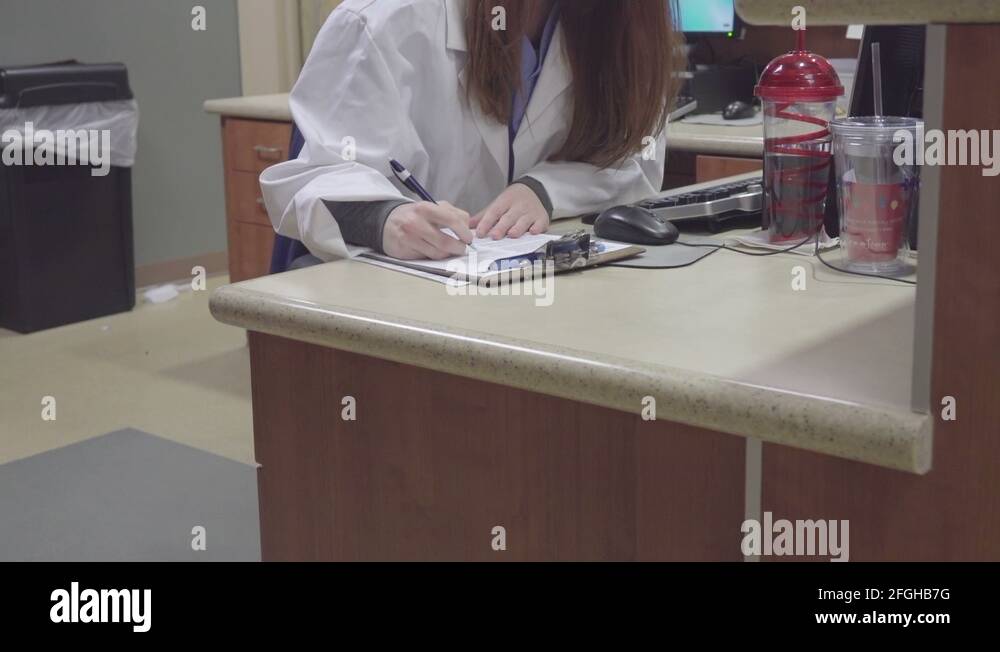 Paperwork nurse Stock Videos & Footage - HD and 4K Video Clips - Alamy