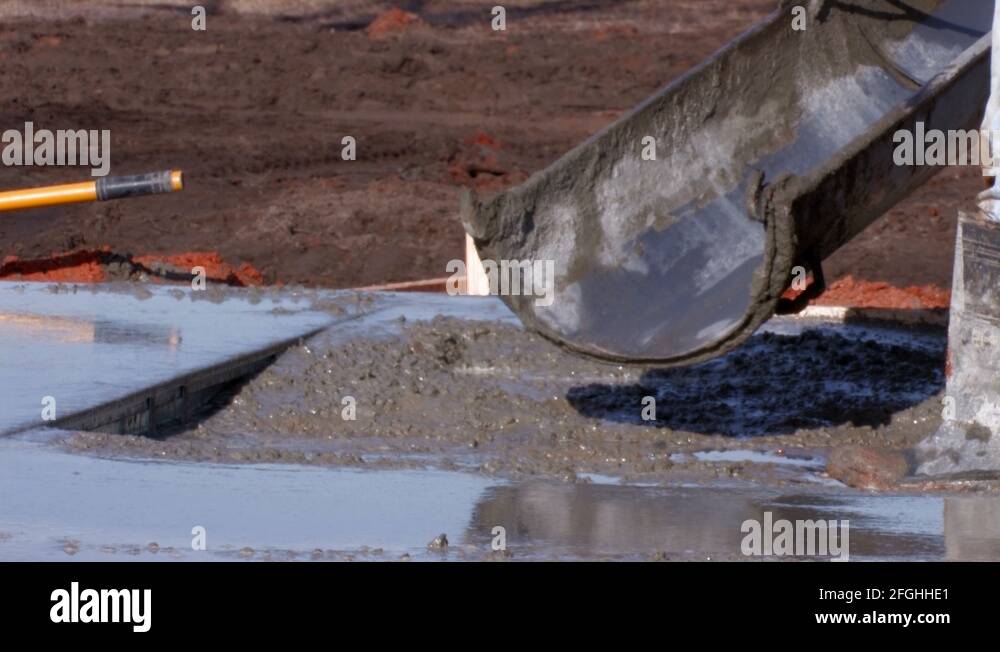 Pouring concrete slab Stock Videos & Footage - HD and 4K Video Clips ...