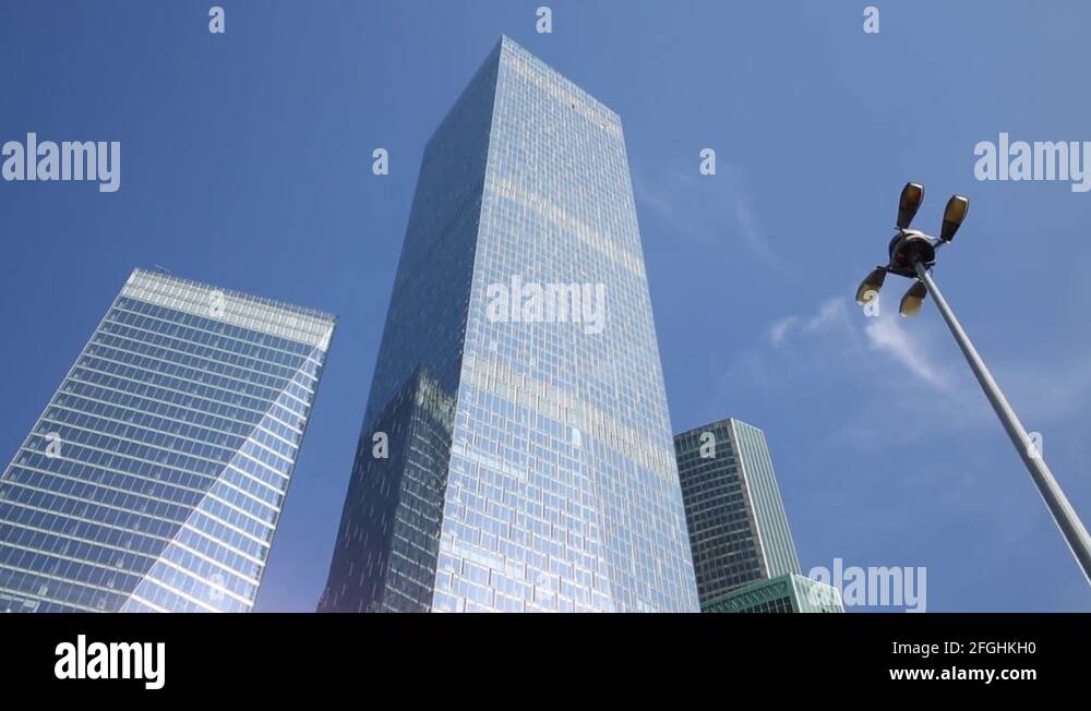 View tall buildings modern from high Stock Videos & Footage - HD and 4K ...