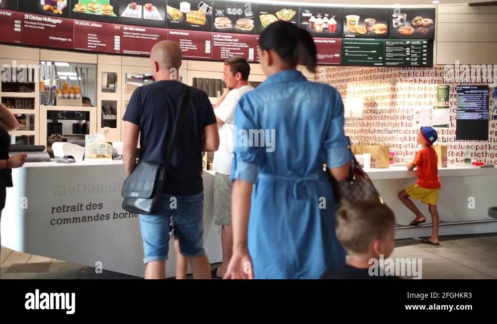 Mcdonalds counter Stock Videos & Footage - HD and 4K Video Clips - Alamy