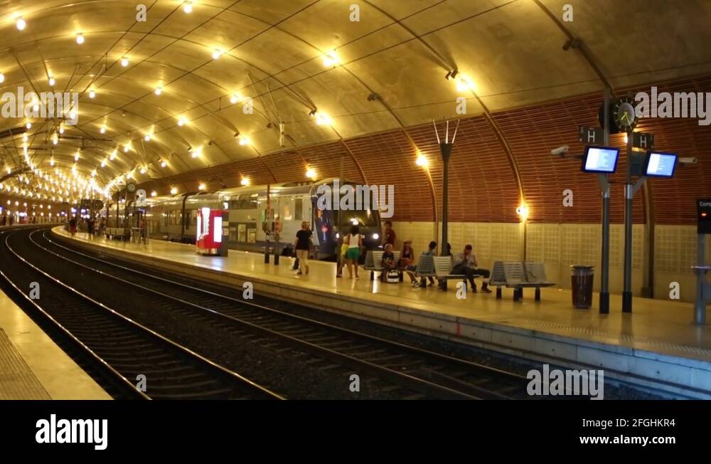 Monaco train station platform Stock Videos & Footage - HD and 4K Video ...