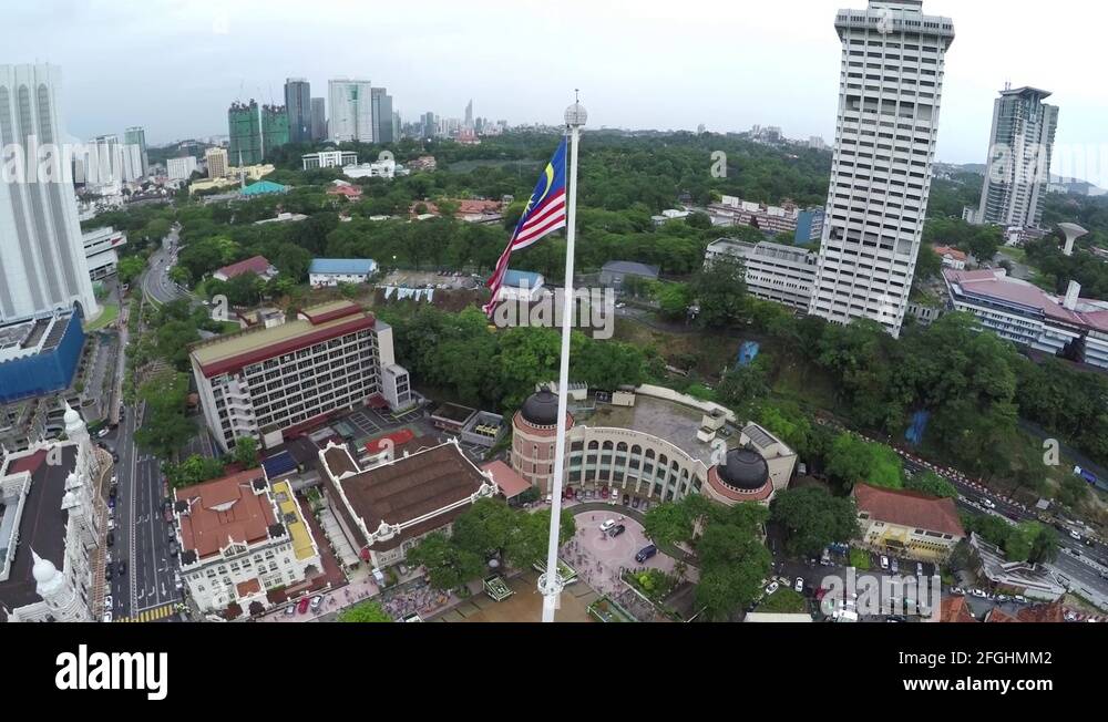 Merdeka Square 6 - Flag Pole Stock Video Footage - Alamy