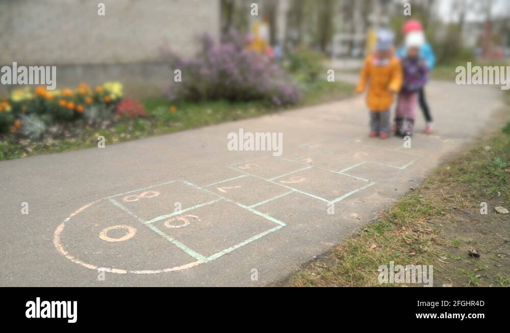 Children playing hopscotch Stock Videos & Footage - HD and 4K Video ...