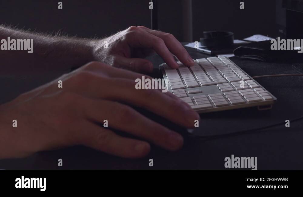 Typing desktop Stock Videos & Footage - HD and 4K Video Clips - Alamy
