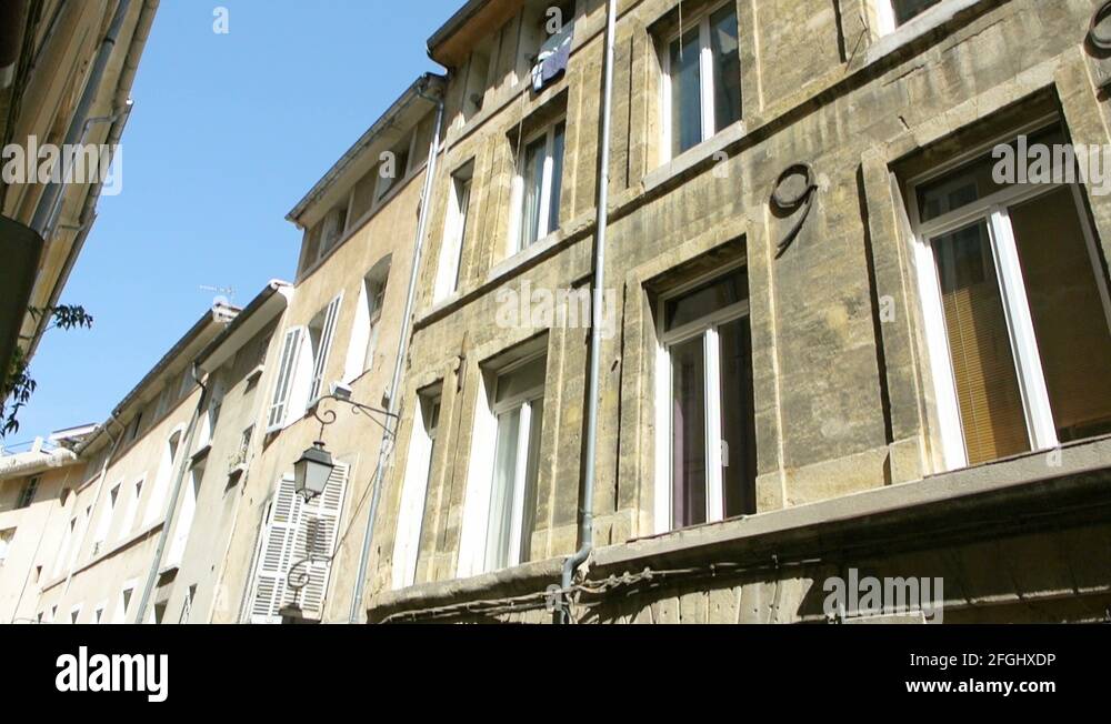 Provence architecture aix en provence france tourism travel Stock ...