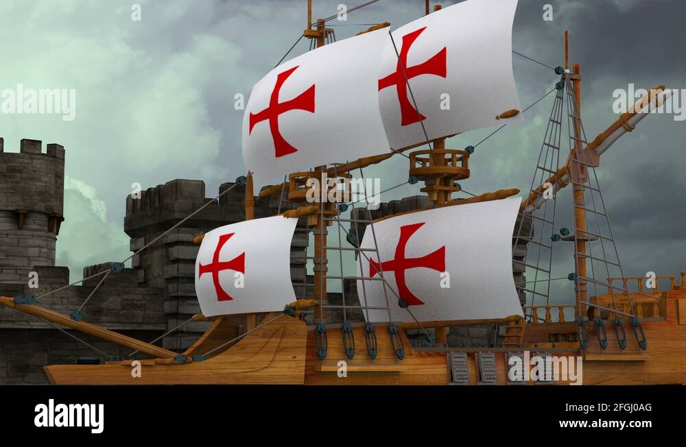 Knights templar illustration Stock Videos & Footage - HD and 4K Video ...