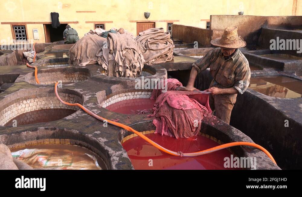Medieval traditional tanneries Stock Videos & Footage - HD and 4K Video ...