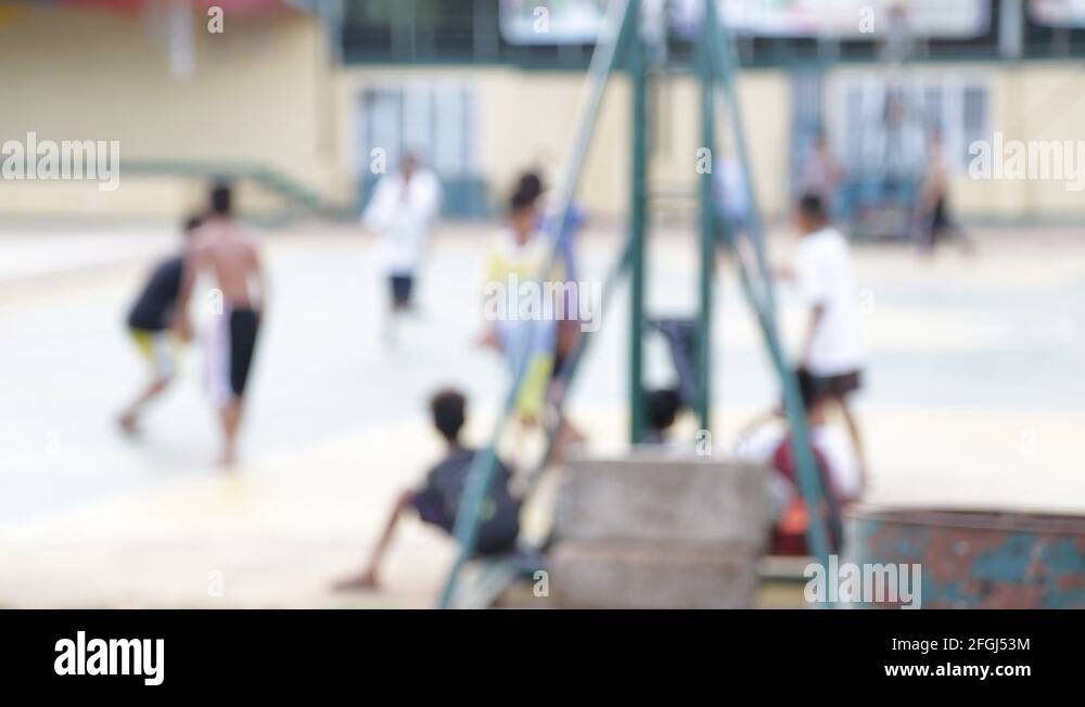 blur kids playing basketball Stock Video Footage - Alamy