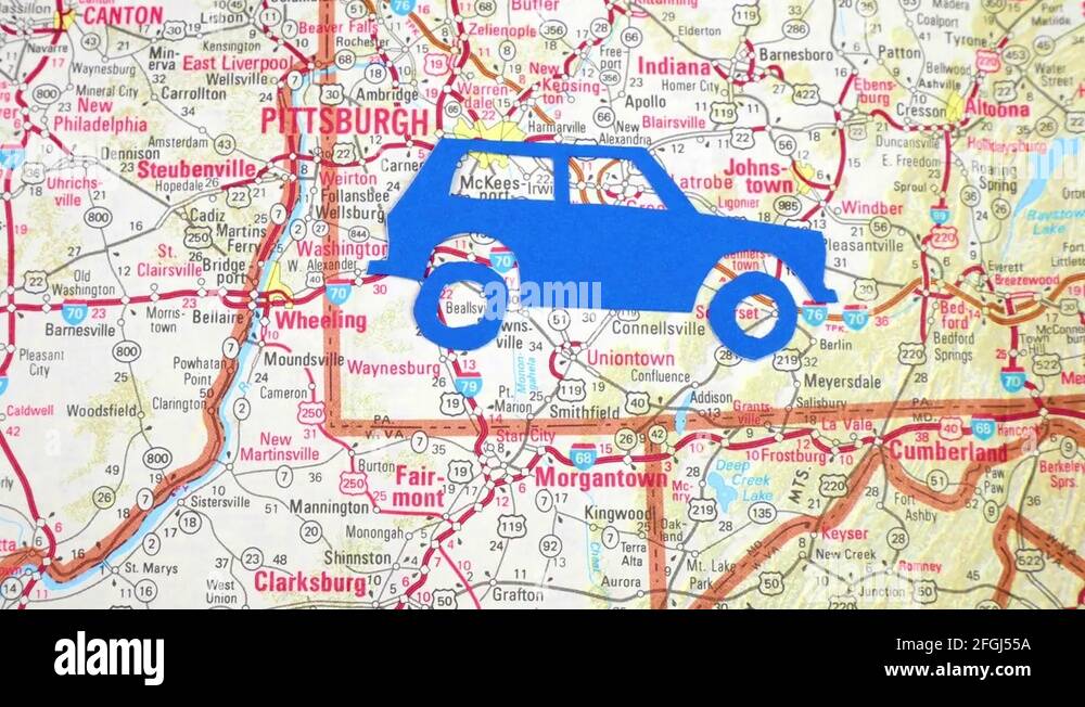 Car driving over map Stock Videos & Footage - HD and 4K Video Clips - Alamy