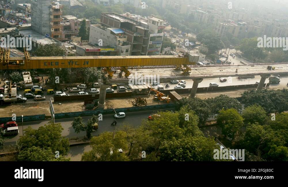 Delhi metro construction Stock Videos & Footage - HD and 4K Video Clips ...