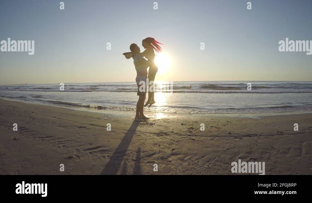 Man running towards woman Stock Videos & Footage - HD and 4K Video ...