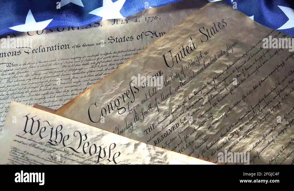 4k United States Bill of Rights Preamble to the Constitution and ...