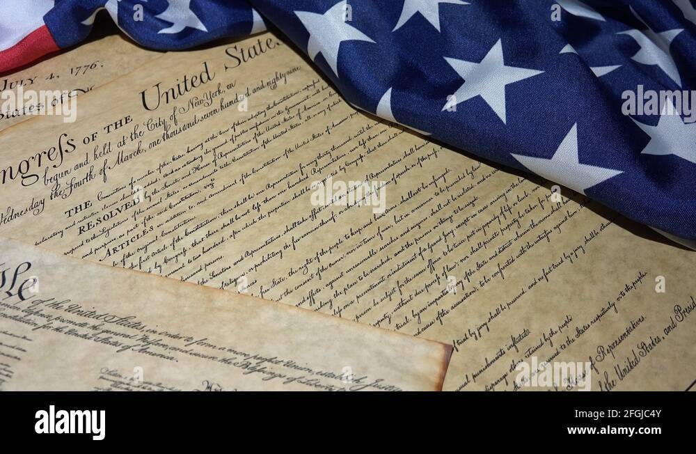 4k United States Bill of Rights Preamble to the Constitution and ...