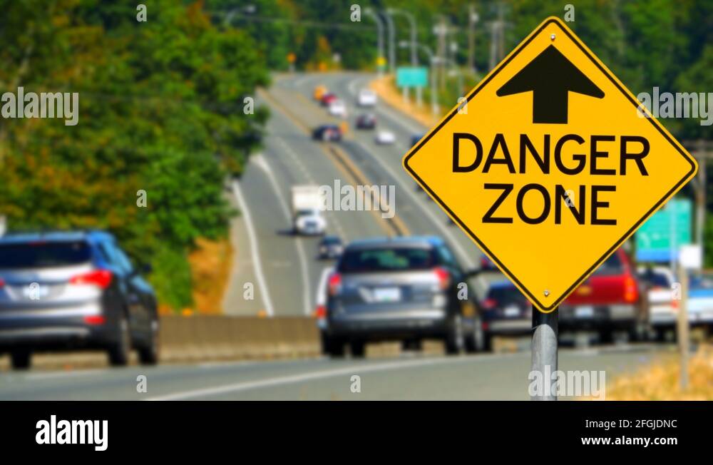 Danger traffic sign Stock Videos & Footage - HD and 4K Video Clips - Alamy