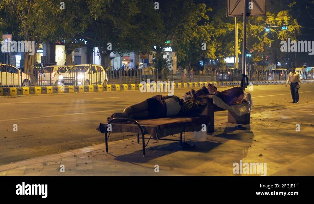 Sleep sleeping asia asian street urban Stock Videos & Footage - HD and ...