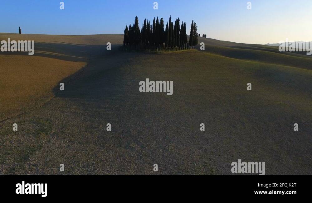 Tuscany landscape cypress trees Stock Videos & Footage - HD and 4K ...