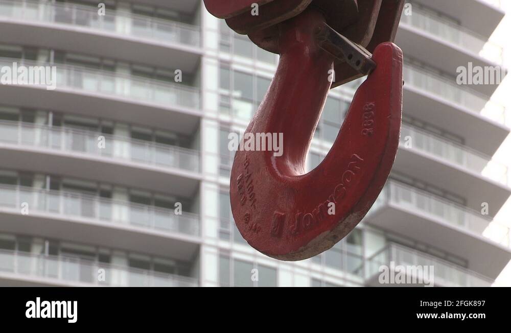 Construction crane hook Stock Videos & Footage - HD and 4K Video Clips ...