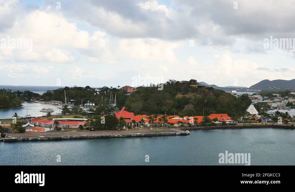Caribbean st lucia castries castries Stock Videos & Footage - HD and 4K ...