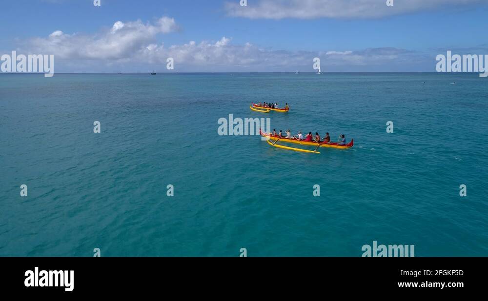 Hawaii outrigger canoe boat Stock Videos & Footage - HD and 4K Video ...