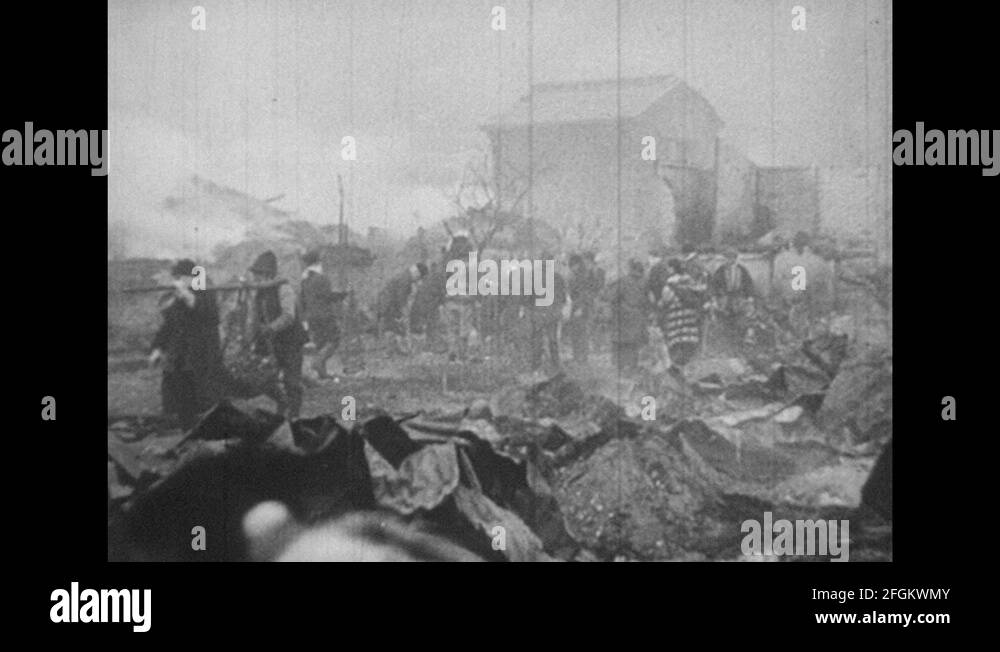 JAPAN: The devastation after an earthquake hits Japan in 1923 Stock ...