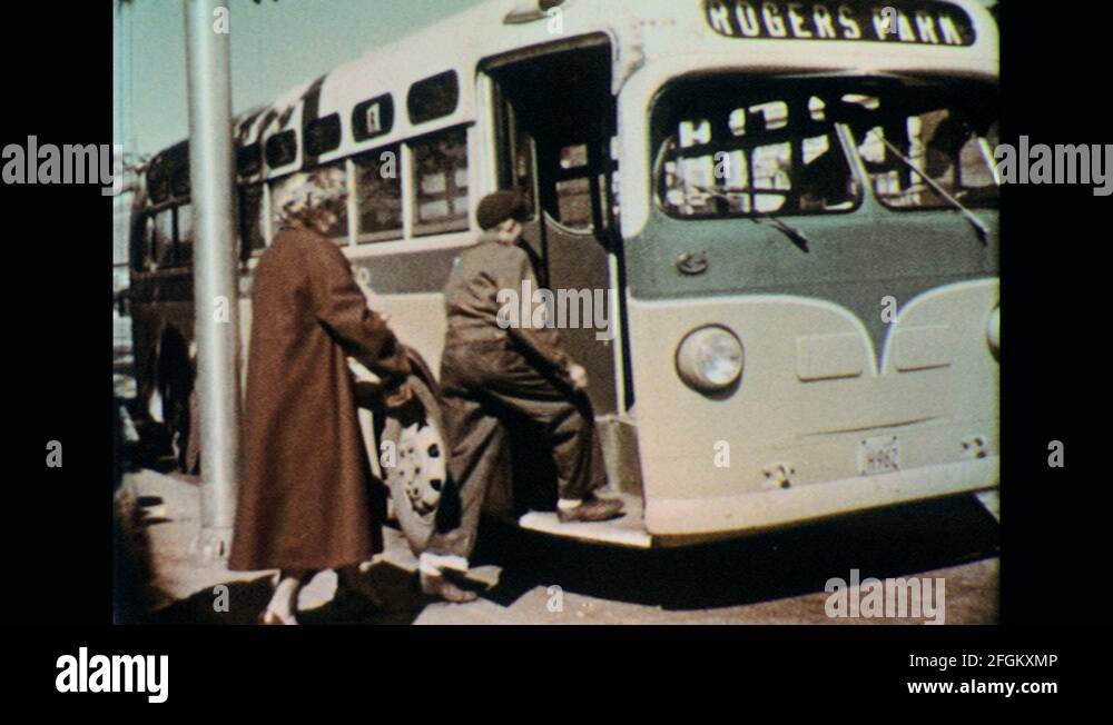1950s bus stop Stock Videos & Footage - HD and 4K Video Clips - Alamy