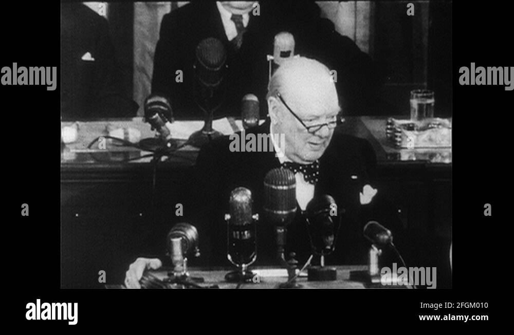 Winston churchill a speech Stock Videos & Footage - HD and 4K Video ...