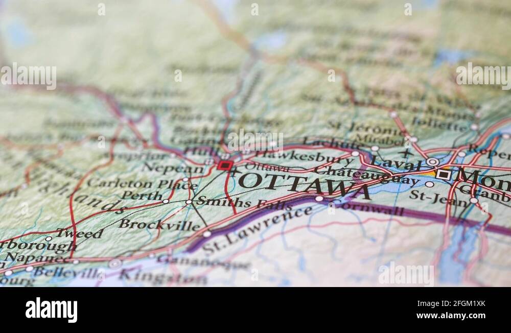 Ottawa ontario map Stock Videos & Footage - HD and 4K Video Clips - Alamy