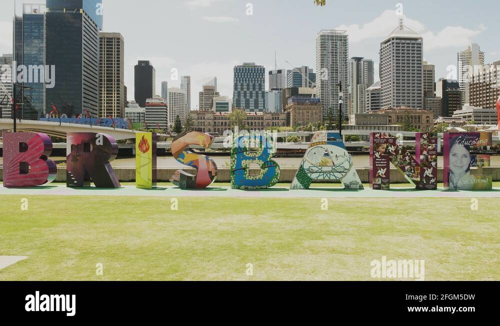 Brisbane letters Stock Videos & Footage - HD and 4K Video Clips - Alamy