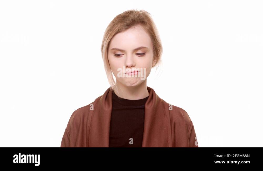 Pose female sad Stock Videos & Footage - HD and 4K Video Clips - Alamy