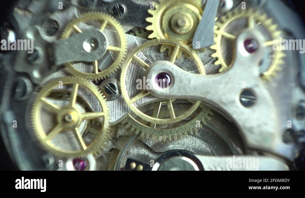 Close up clock mechanism Stock Videos & Footage - HD and 4K Video Clips ...