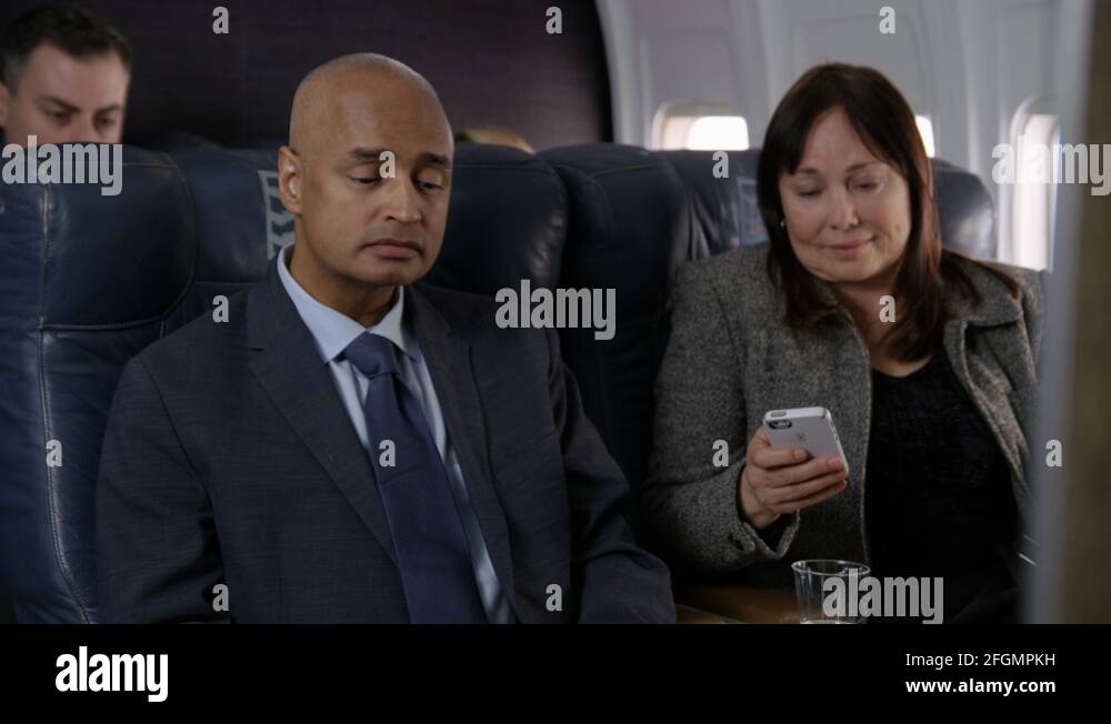 Flight attendant passengers Stock Videos & Footage - HD and 4K Video ...