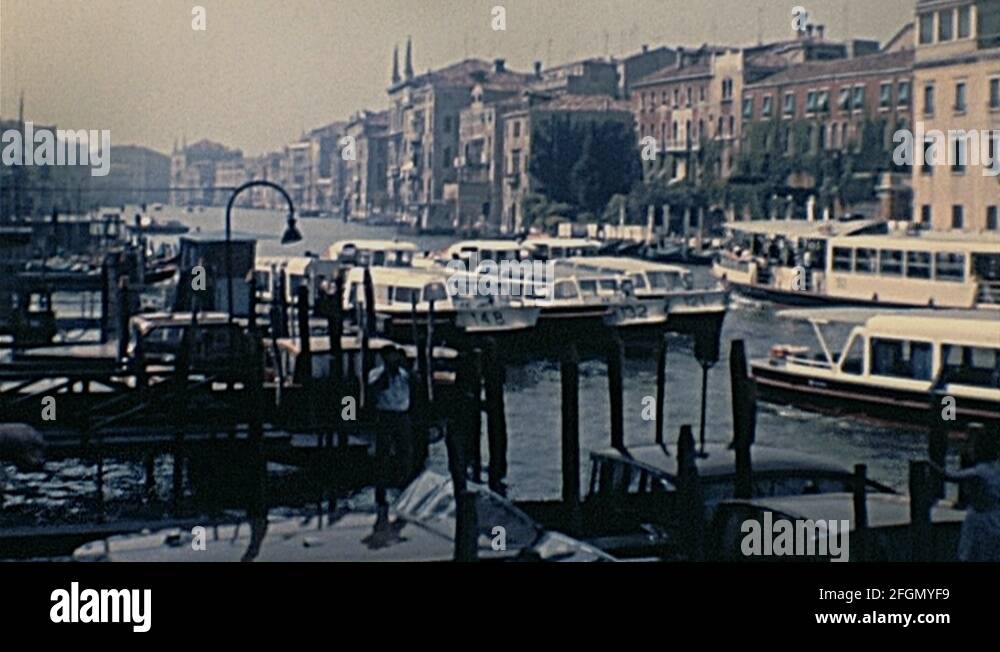 Grand canal vintage venice Stock Videos & Footage - HD and 4K Video ...