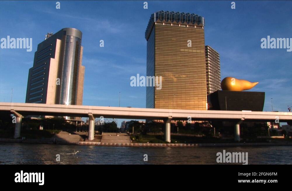 Panoramic View, Asahi Brewry Headquarters, Before Skytree, to Asahi ...