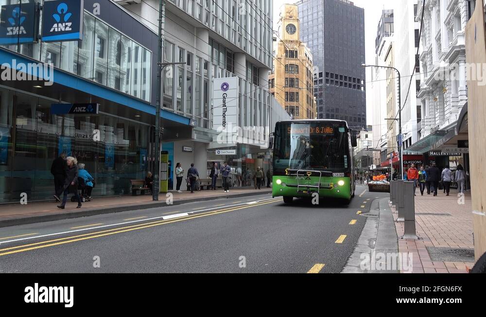 Wellington new zealand public transport Stock Videos & Footage - HD and ...