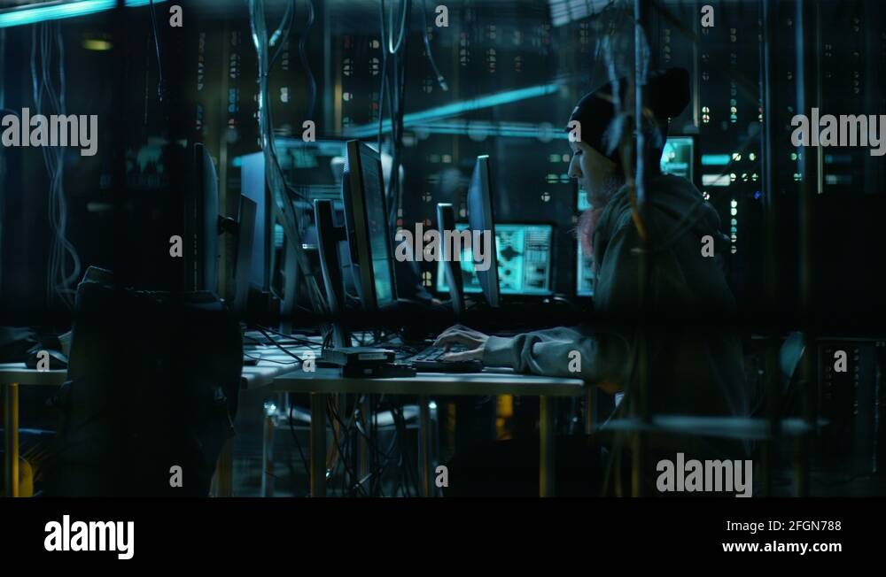 Data Leak Woman Stock Videos And Footage Hd And 4k Video Clips Alamy