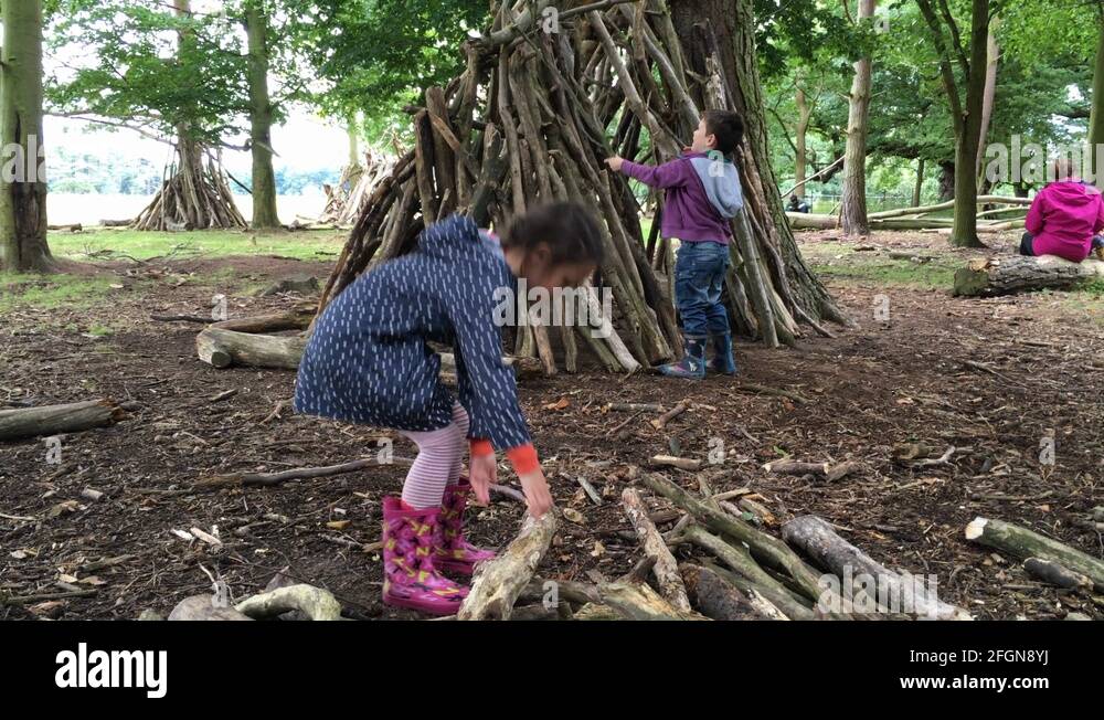 Den building child outdoors Stock Videos & Footage - HD and 4K Video ...