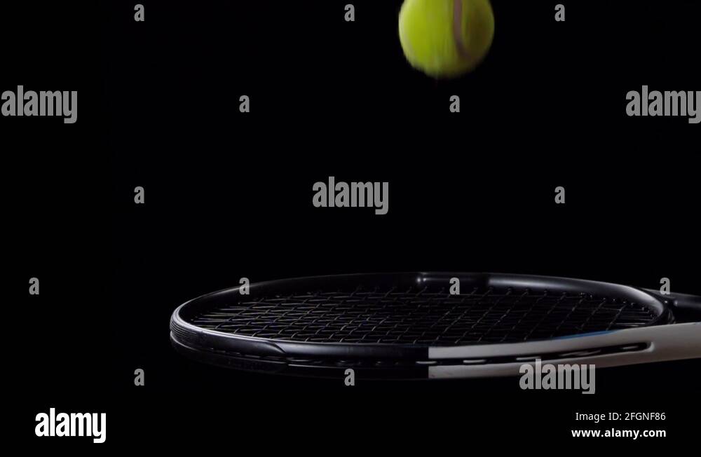 Tennis ball bouncing on racket Stock Videos & Footage - HD and 4K Video ...