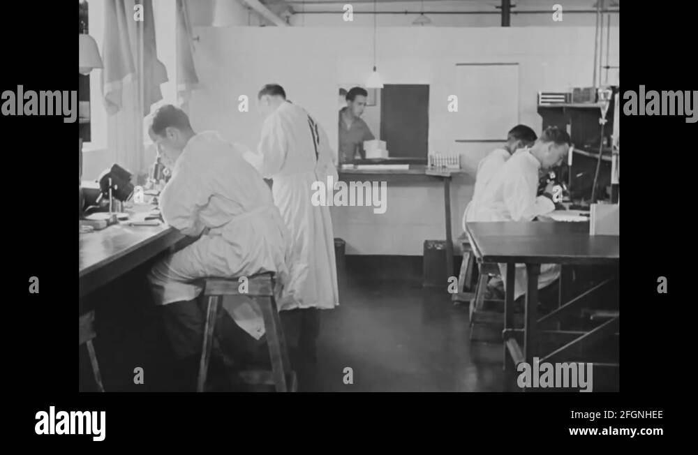 WWII - General Hospital - medics works in labor and get supply Stock ...