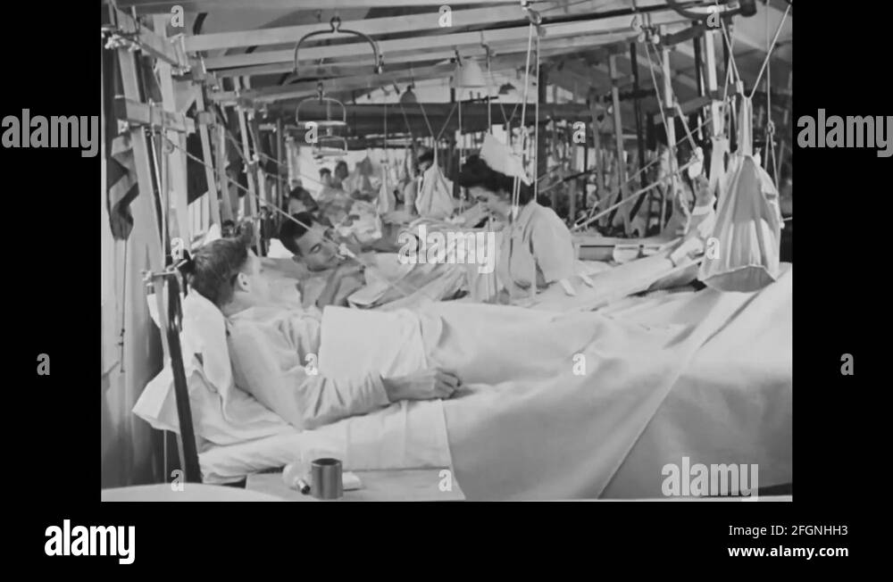 Soldiers in hospital world war ii Stock Videos & Footage - HD and 4K ...