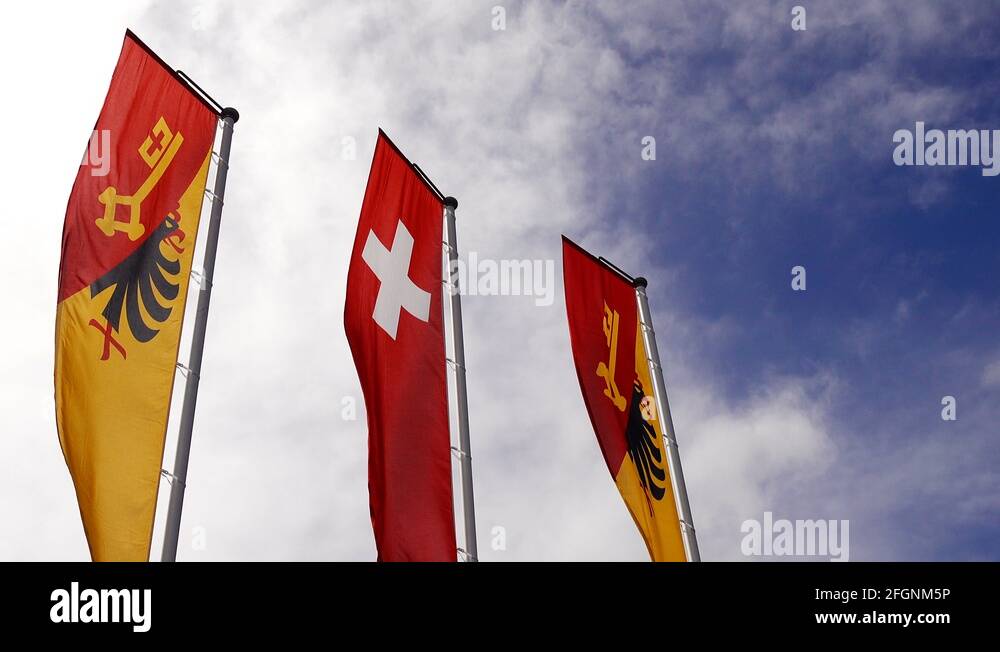 Flags of swiss cantons Stock Videos & Footage - HD and 4K Video Clips ...