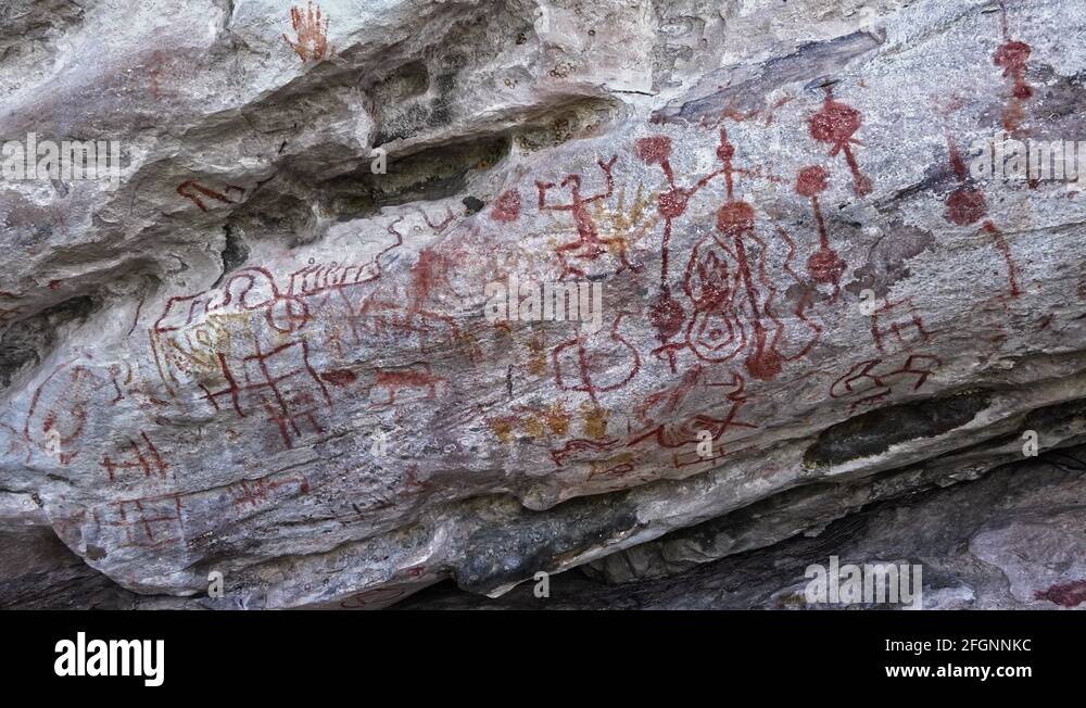 Prehistoric rock painting Stock Videos & Footage - HD and 4K Video ...