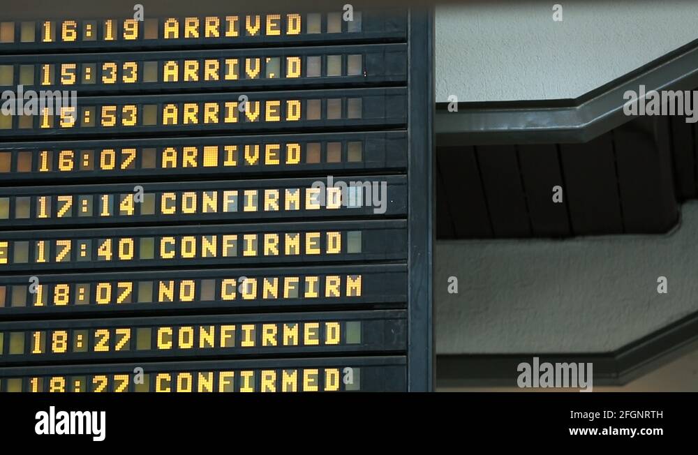 Flight confirmation Stock Videos & Footage - HD and 4K Video Clips - Alamy