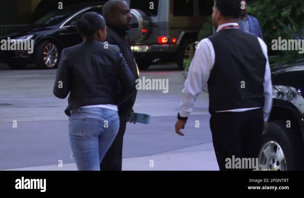 Zendaya Coleman at Kobe's last game Stock Video Footage - Alamy